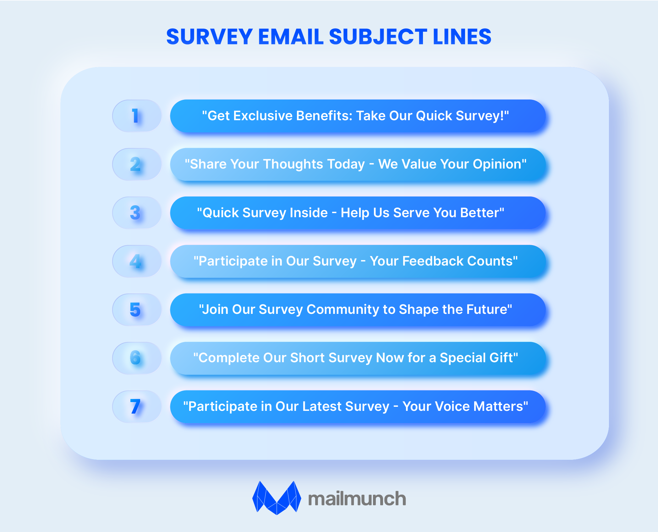 Top Best Survey Email Practices To Execute In 2024 | Mailmunch
